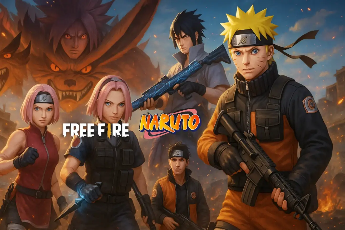 Free Fire x Naruto — награды, события от коллаборации